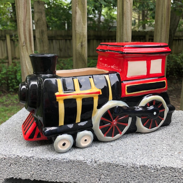 Ceramic Train - Etsy