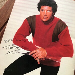 Vintage 1970's Tom Jones Fan Club Booklet | Etsy