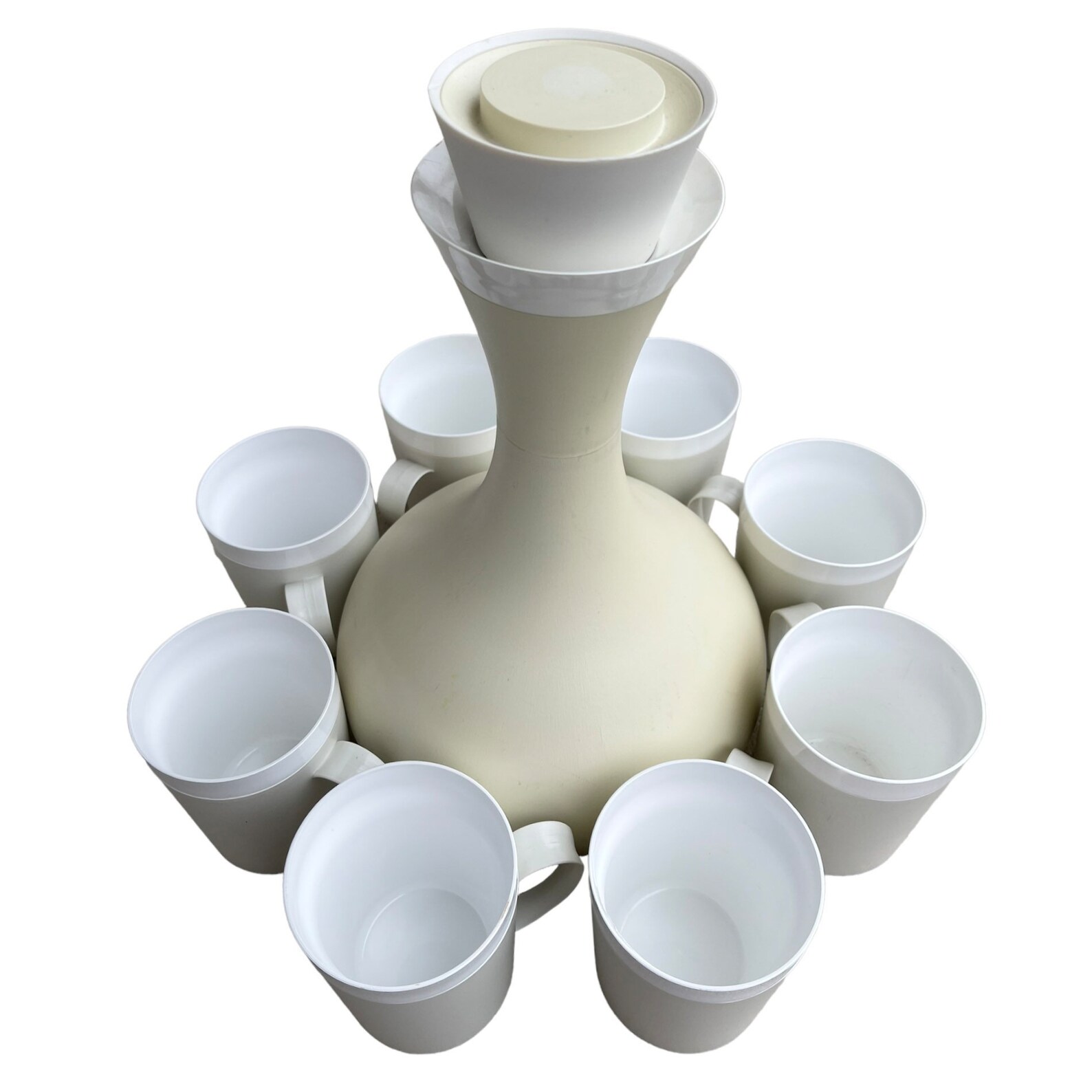 Vintage 1960s Mid Century Modern Therm Ware Carafe With Set - Etsy