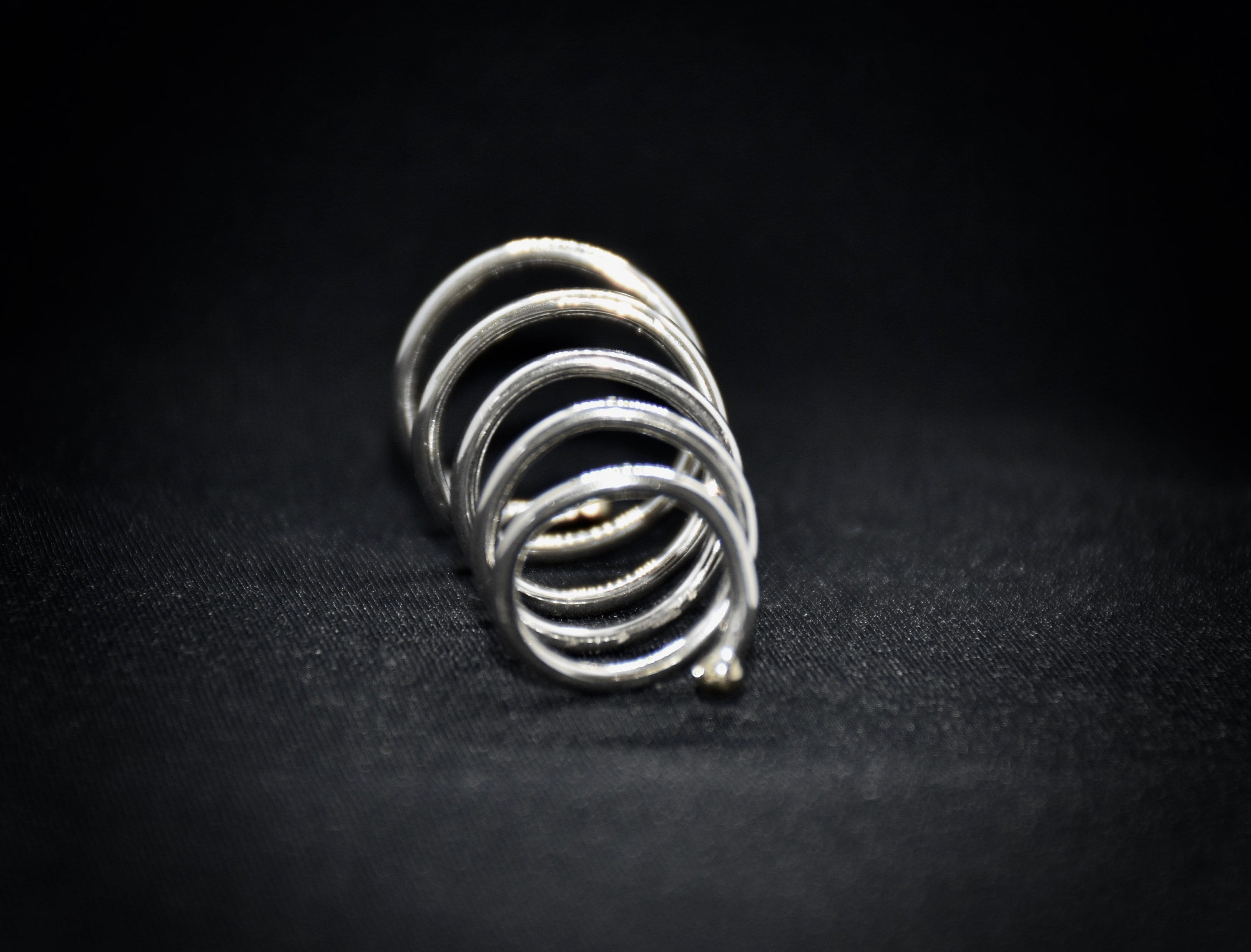 Arthritic Finger Splint-22 Spring Hand Made Sterling Silver - Etsy