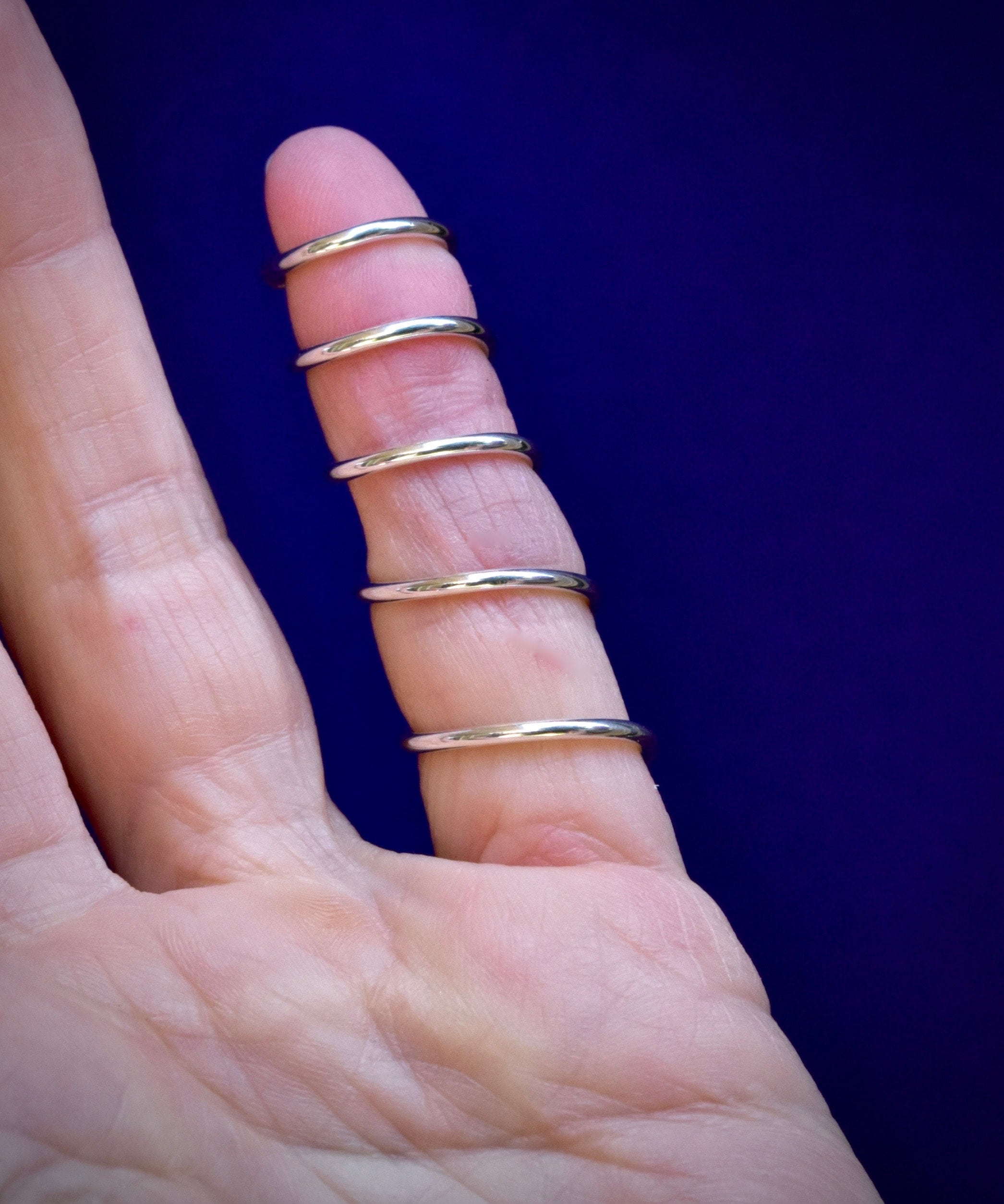 Arthritic Finger Splint-22 Spring Hand Made Sterling Silver - Etsy