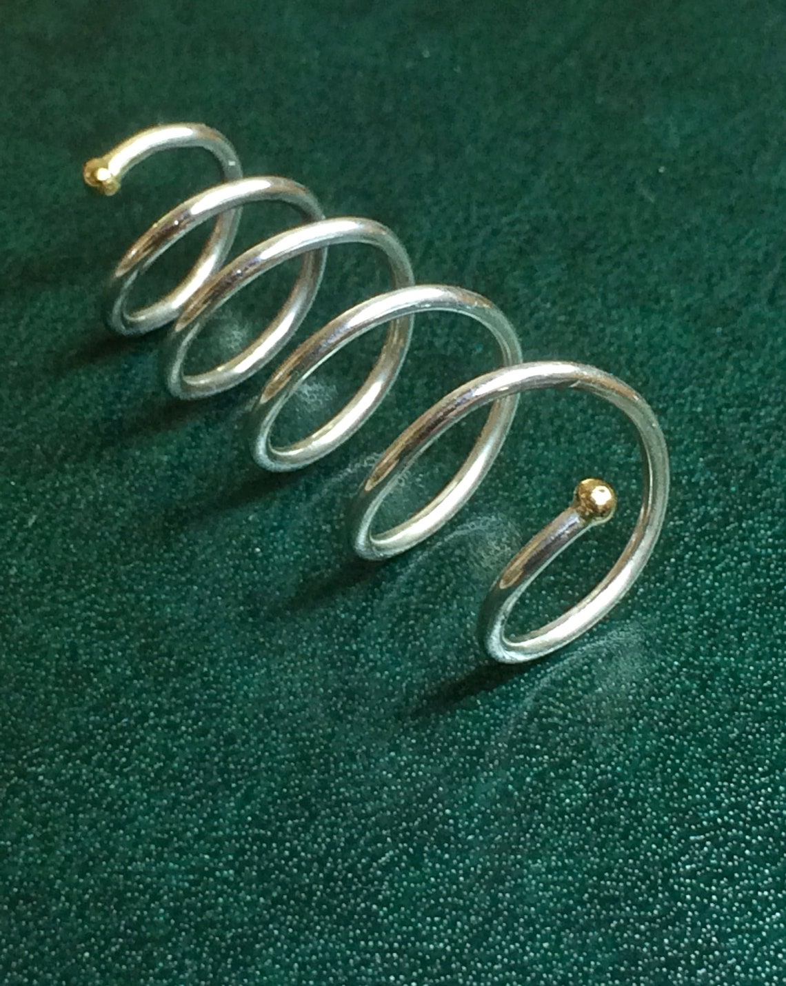 Arthritic Finger Splint-22 Spring Hand Made Sterling Silver - Etsy