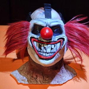 Twisted Metal Sweet Tooth Clown Latex Mask ! - Etsy