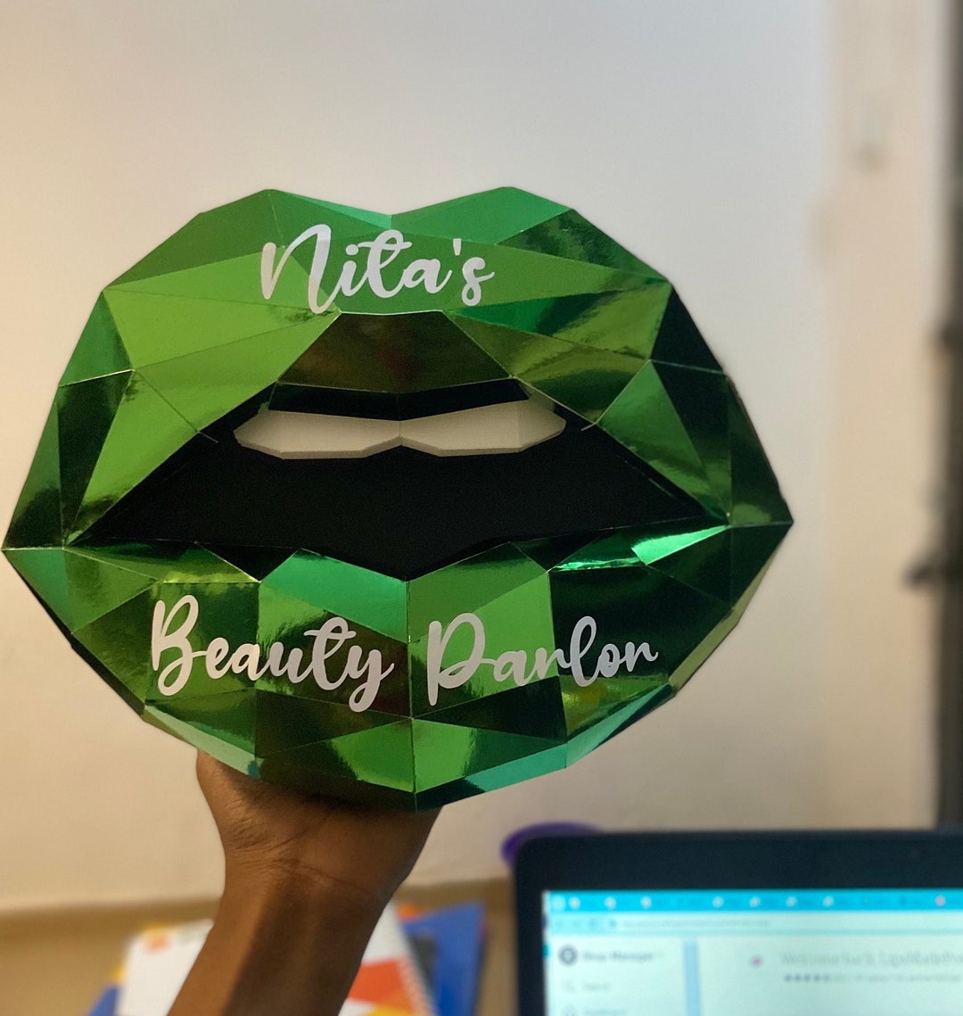 Gift for Makeup Artist | Gift for Her | | Lips Wall Art | Dentist Gift ...