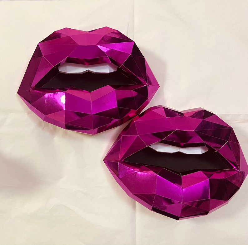 Personalised Lip Art for Home, Office, Salon Lip Art With Logo Gift for ...