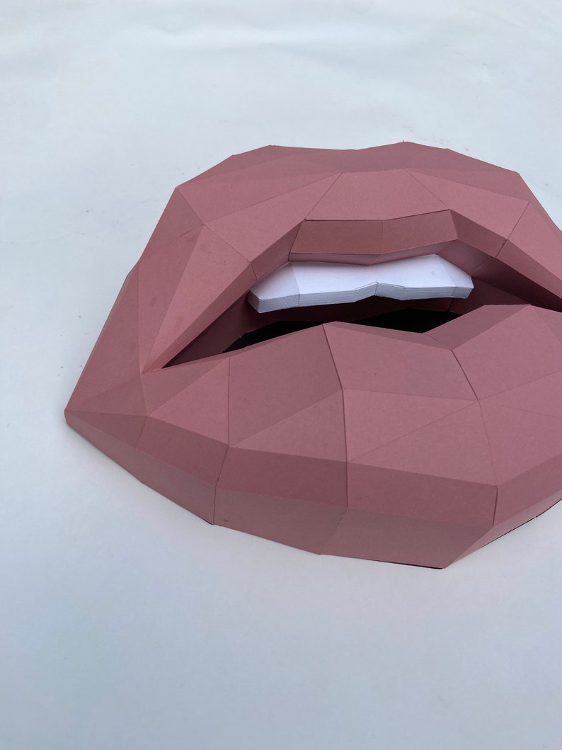 Set of 3 | Makeup Wall Art | Lips Wall Art | Dentist Gift | | Lip Art ...