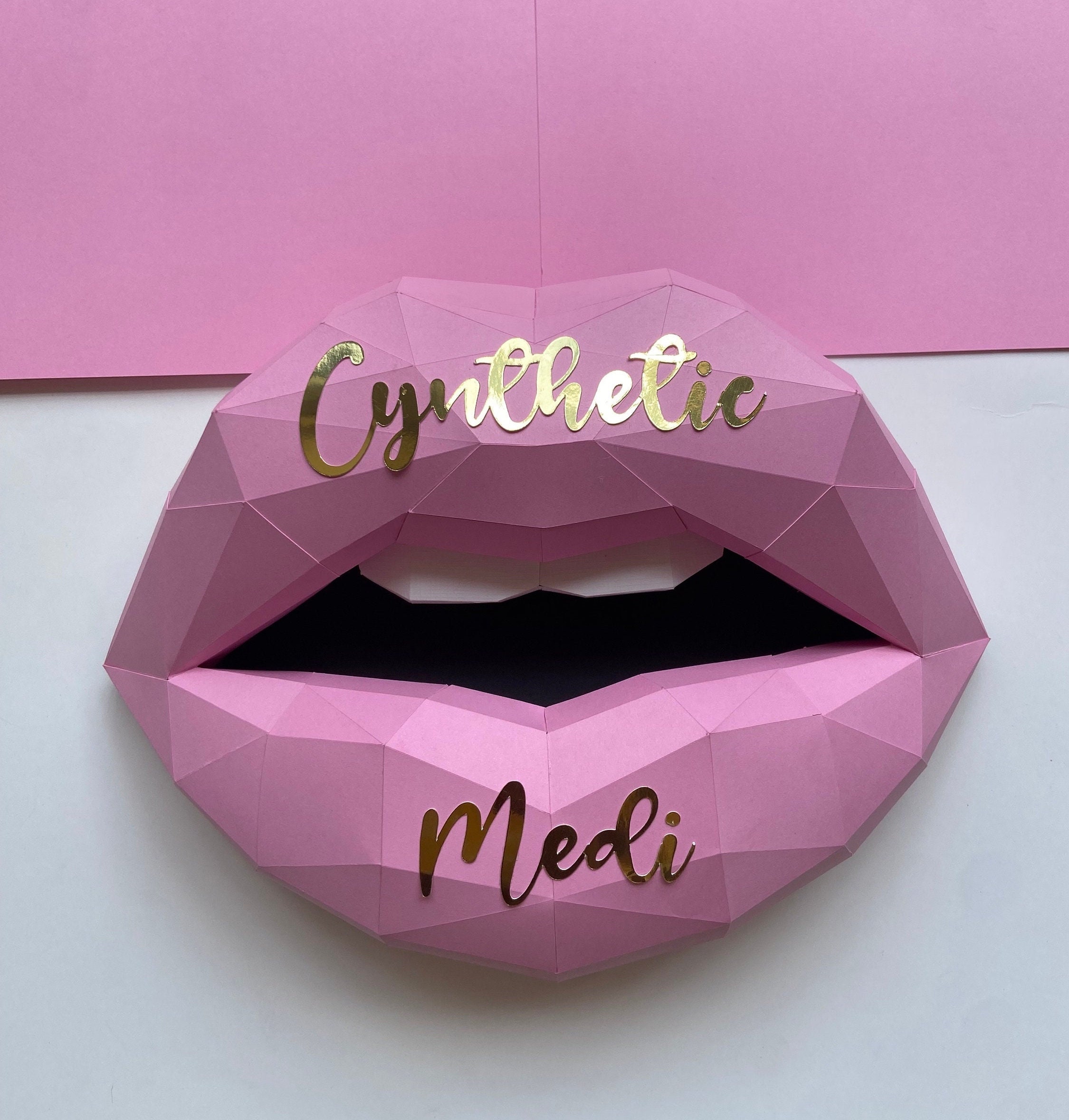 Makeup Wall Art | Lips Wall Art | Dentist Gift | | Lip Art | Studio ...
