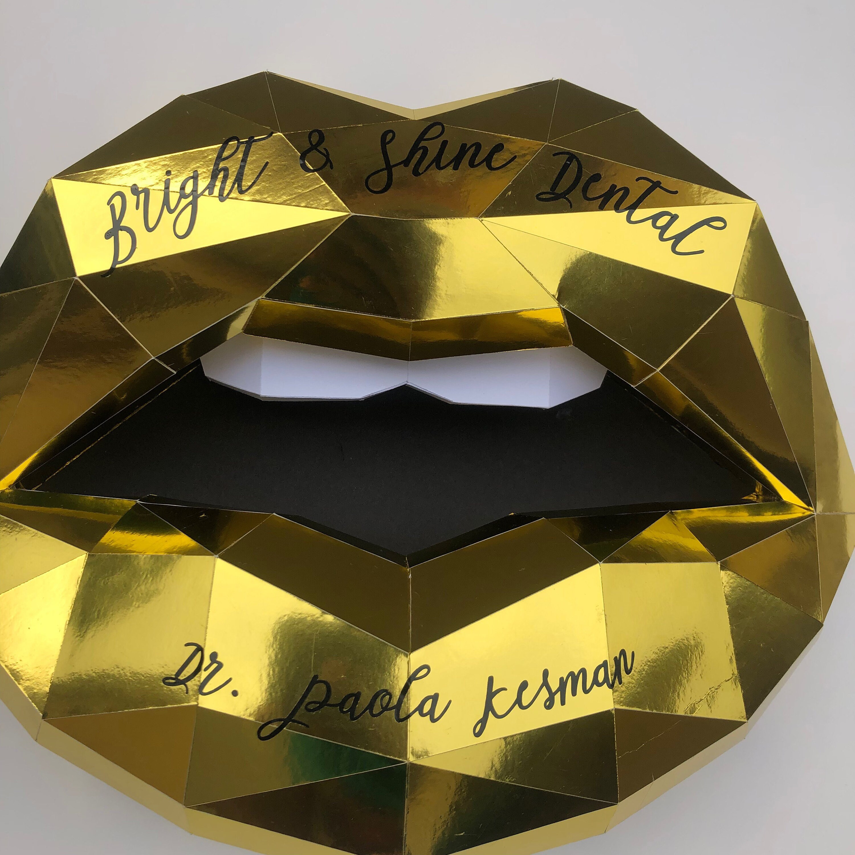 Emerald Green Lips Wall Decor Dentist Office Decor Lips - Etsy