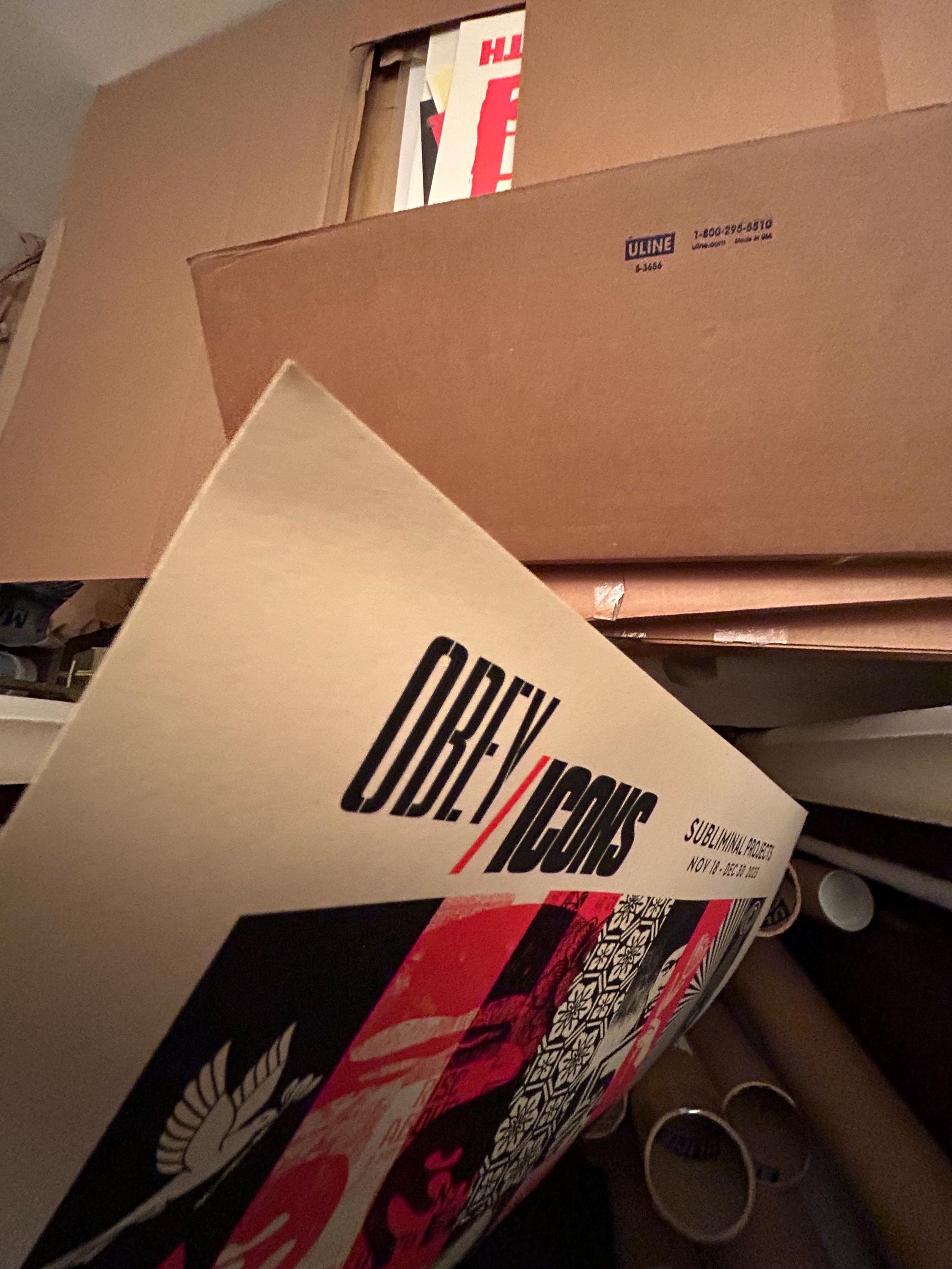 Shepard Fairey ‘obey/icons’ Signed Art Screen Print Poster Obey Giant ...