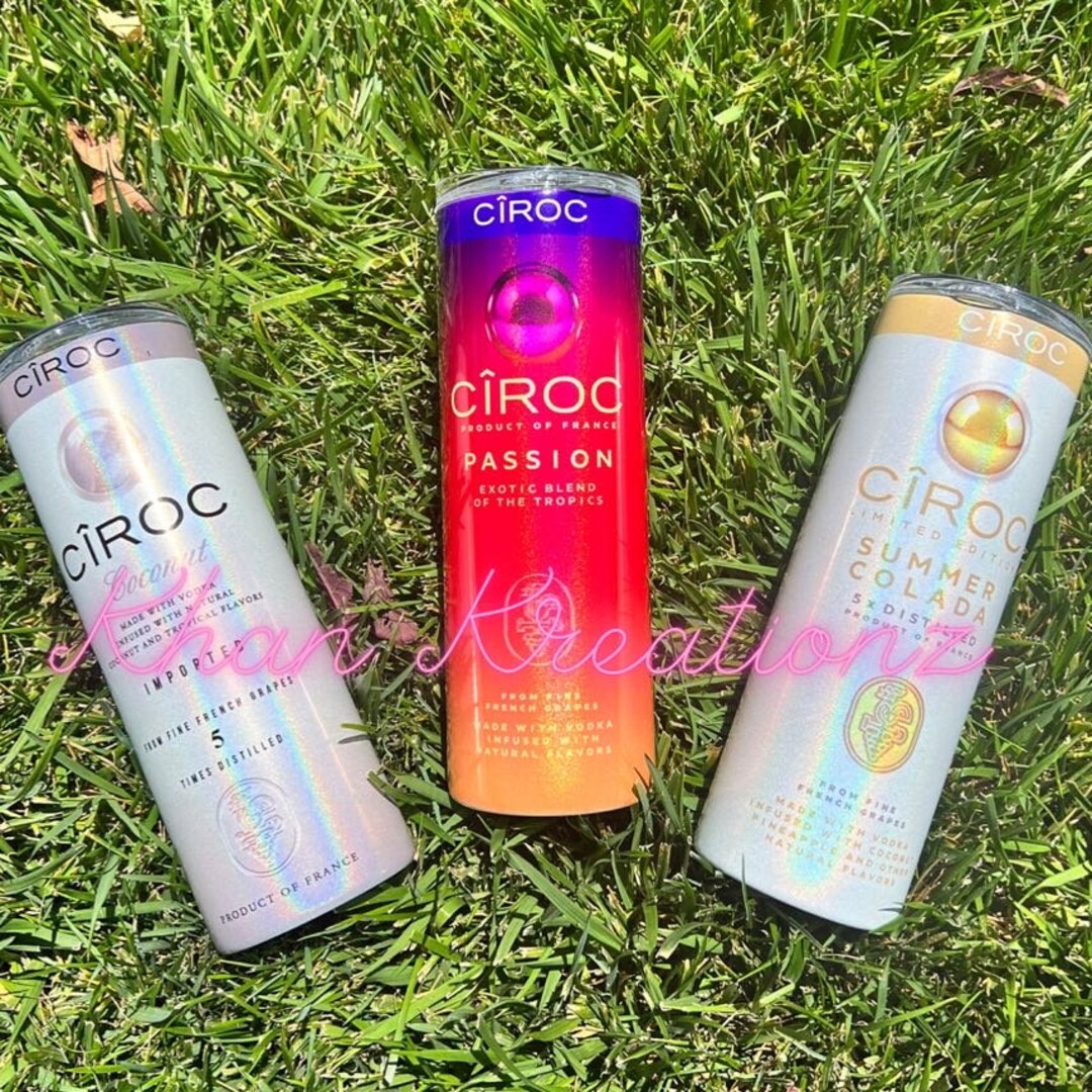 Ciroc Inspired 20oz Skinny Tumbler - Etsy