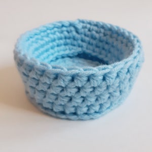 Easy Mini Crochet Basket Pattern: Two Sizes (PDF Pattern) - Etsy