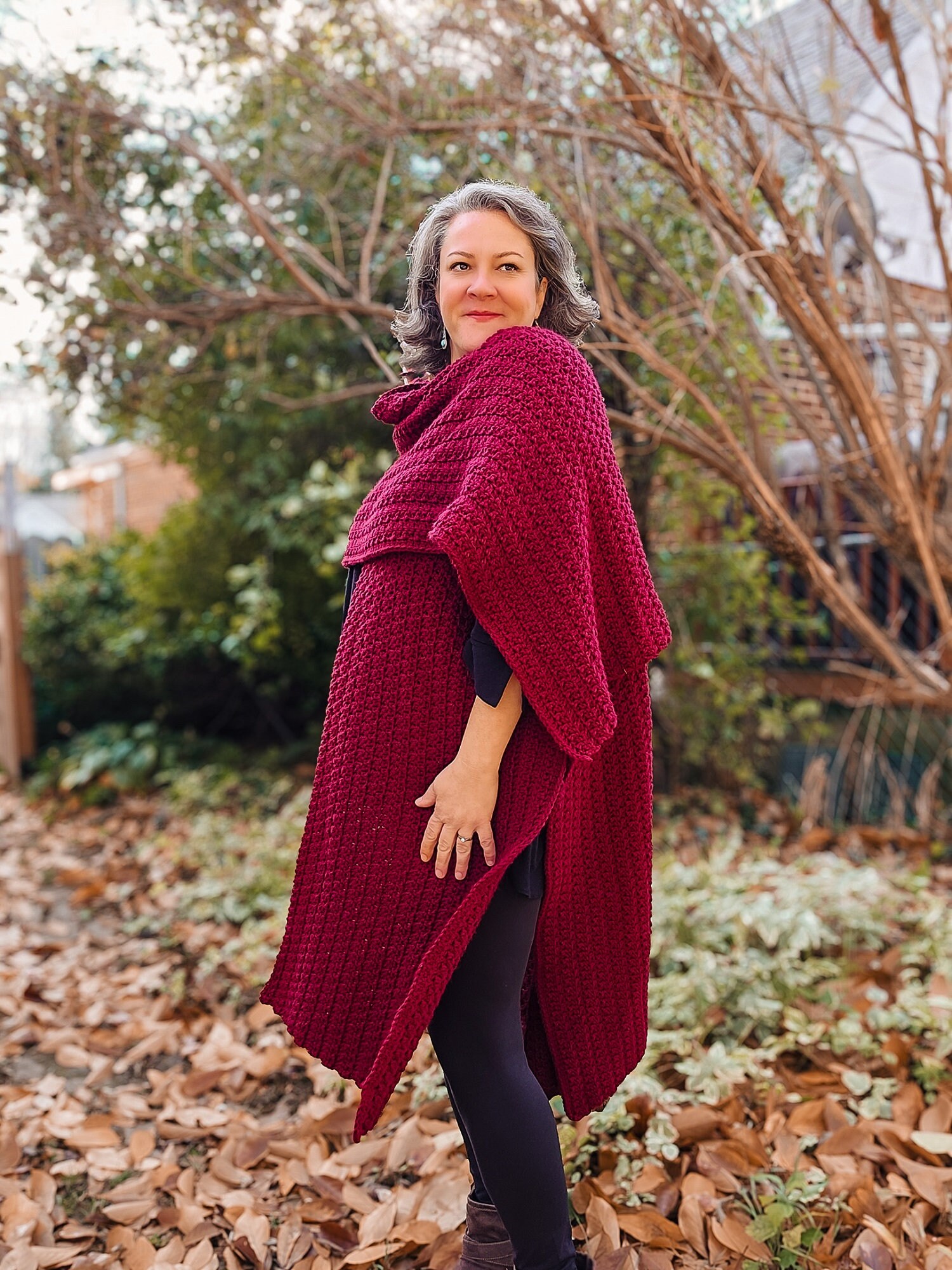 Easy Crochet Ruana Pattern: Beginner-friendly Modern Design (digital ...
