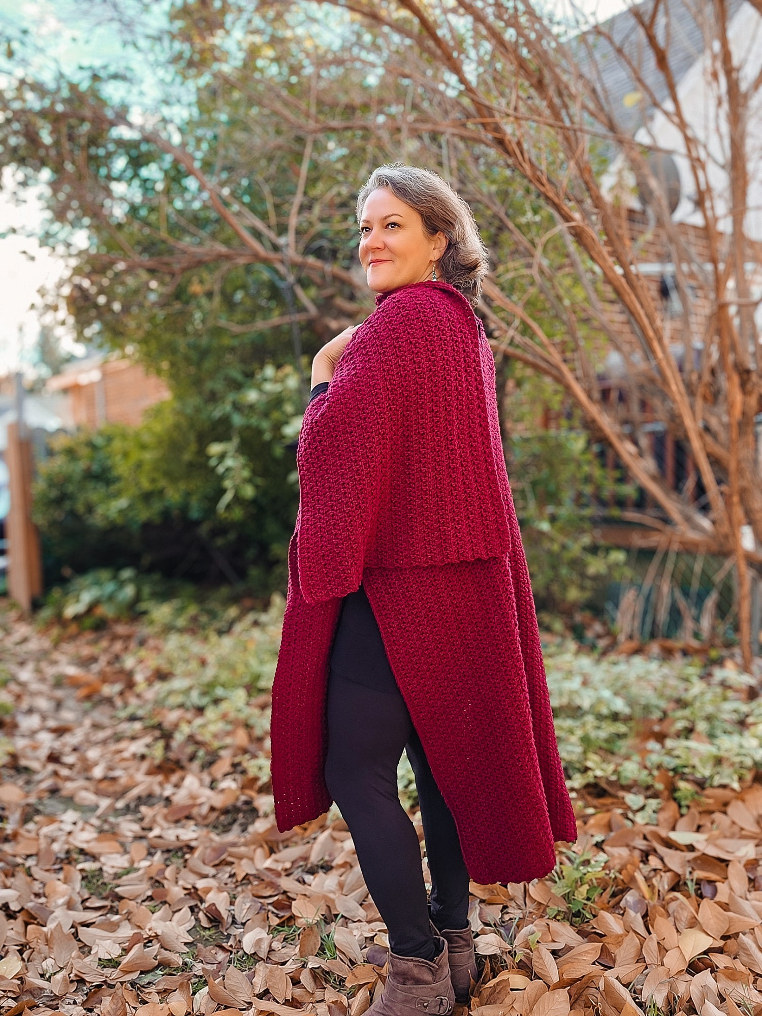 Easy Crochet Ruana Pattern: Beginner-friendly Modern Design (digital ...