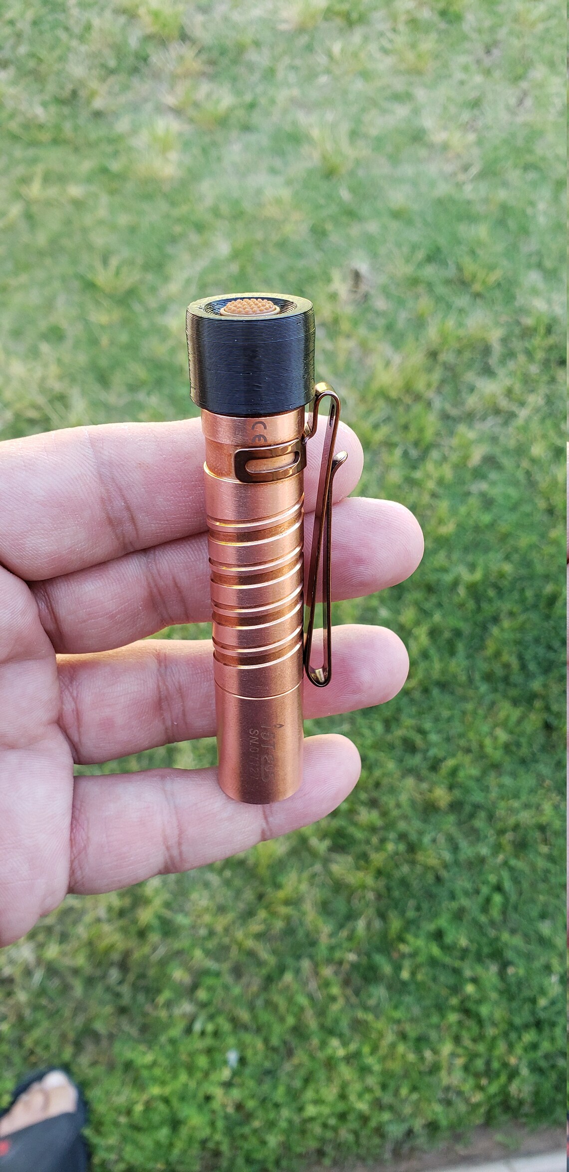 Olight I5t Recessed Button Tailcap Cover (problem Solver Series) - Etsy