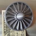 Custom Jet Engine Fidget Spinner /turbine Impeller Air Powered Premium ...