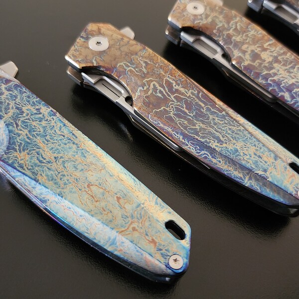 Flipper Titanium Knife - Etsy