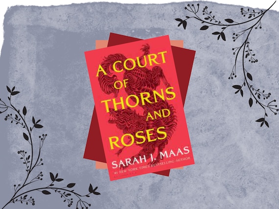 Annotated Book A Court of Thorn and Roses Fantasy Sarah J. - Etsy