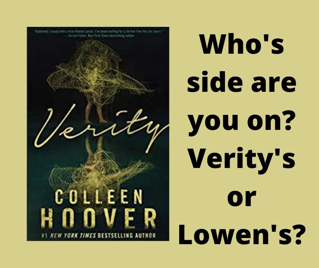 Annotated Book, Verity by Colleen Hoover, Booktok, Spicy, Intense Read ...