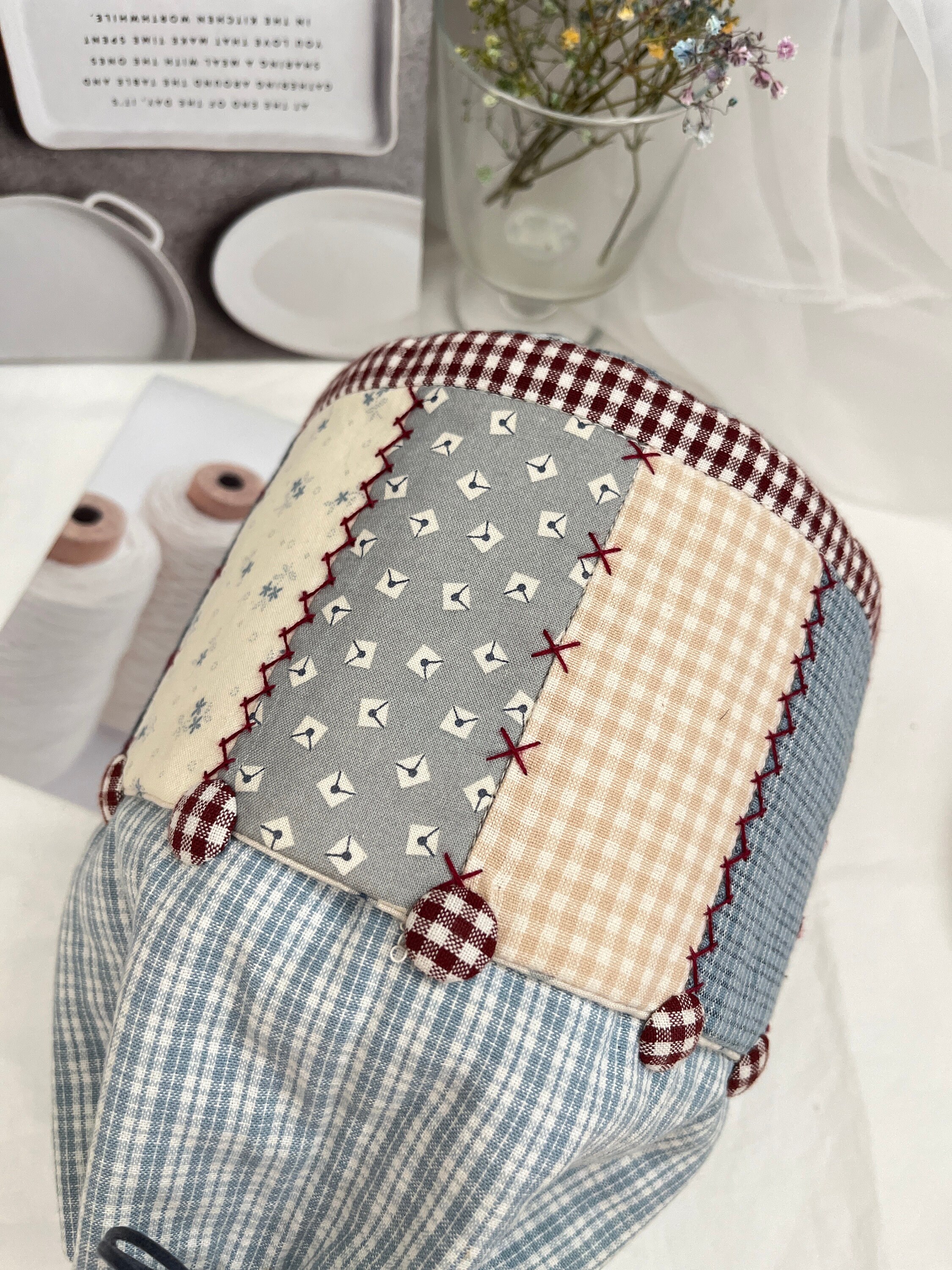 Handmade Bucket Bag Finch Bucket Patchwork Drawstring - Etsy