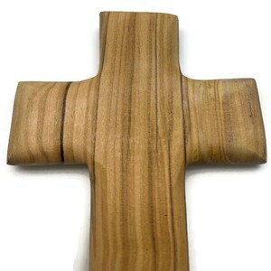 Small Wooden Cross for Wall Décor , Modern Wall Cross , Olive Wood ...