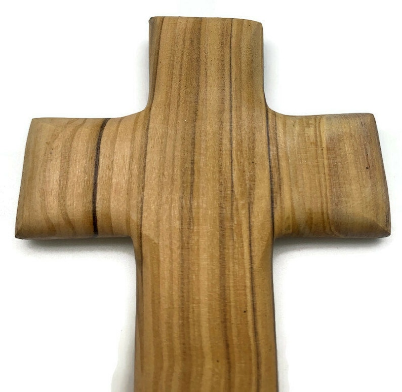 Small Wooden Cross for Wall Décor Modern Wall Cross Olive - Etsy