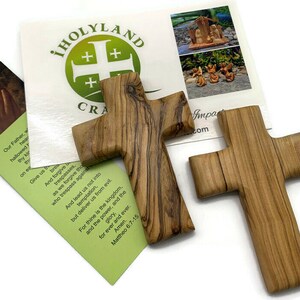 Small Wooden Cross for Wall Décor , Modern Wall Cross , Olive Wood ...