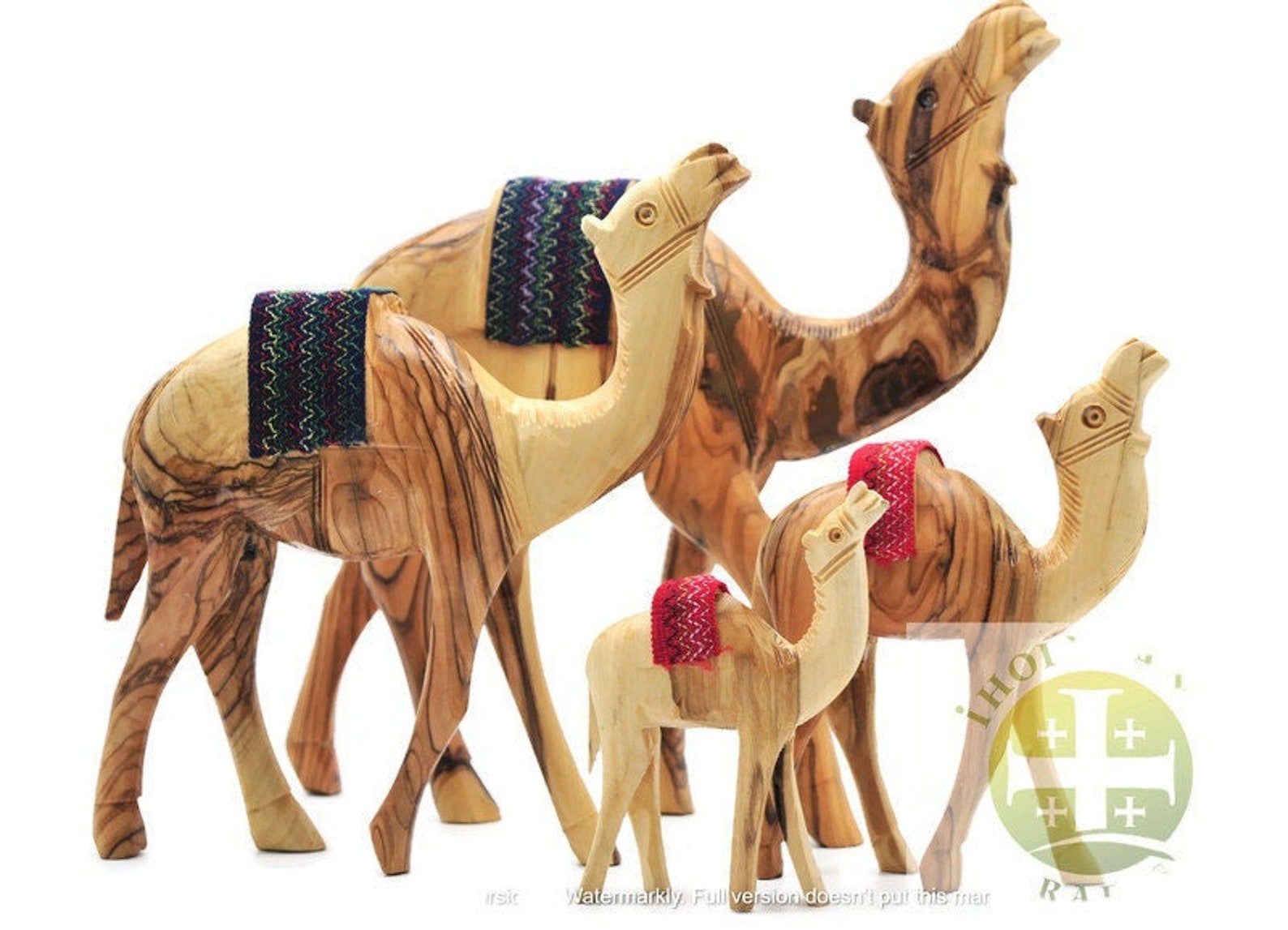 Olive Wood Small Camel Figurine Wooden Camel Statue With - Etsy