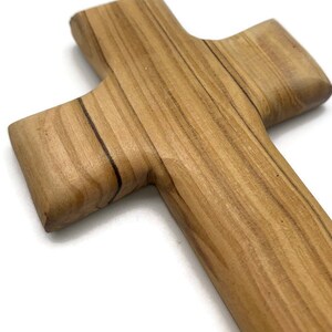 Small Wooden Cross for Wall Décor , Modern Wall Cross , Olive Wood ...