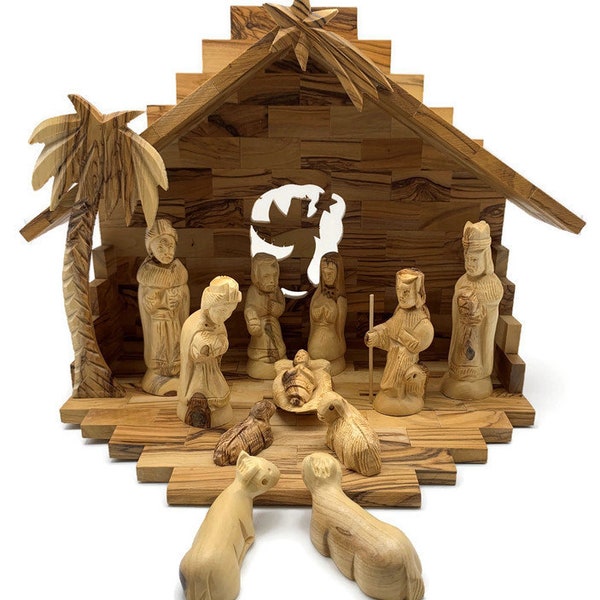 Nativity Stable - Etsy