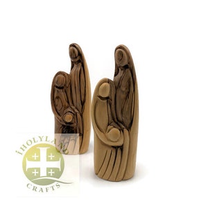 Holy Family Wooden Figurine of Nativity Set, Olivewood Holy Family ...
