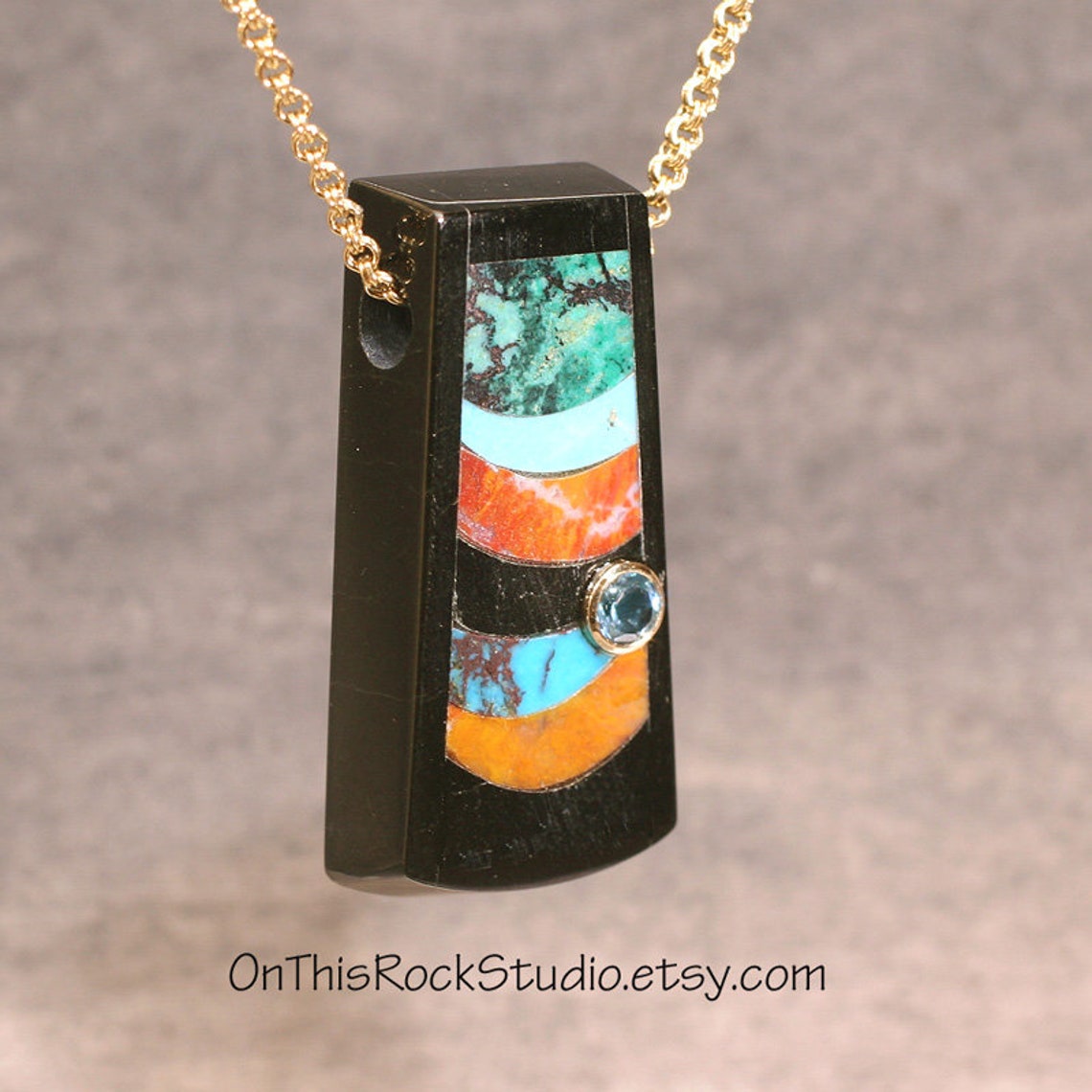 STONE PENDANT, Intarsia, Lapidary, Stone Cutting, Semi Precious Stone ...
