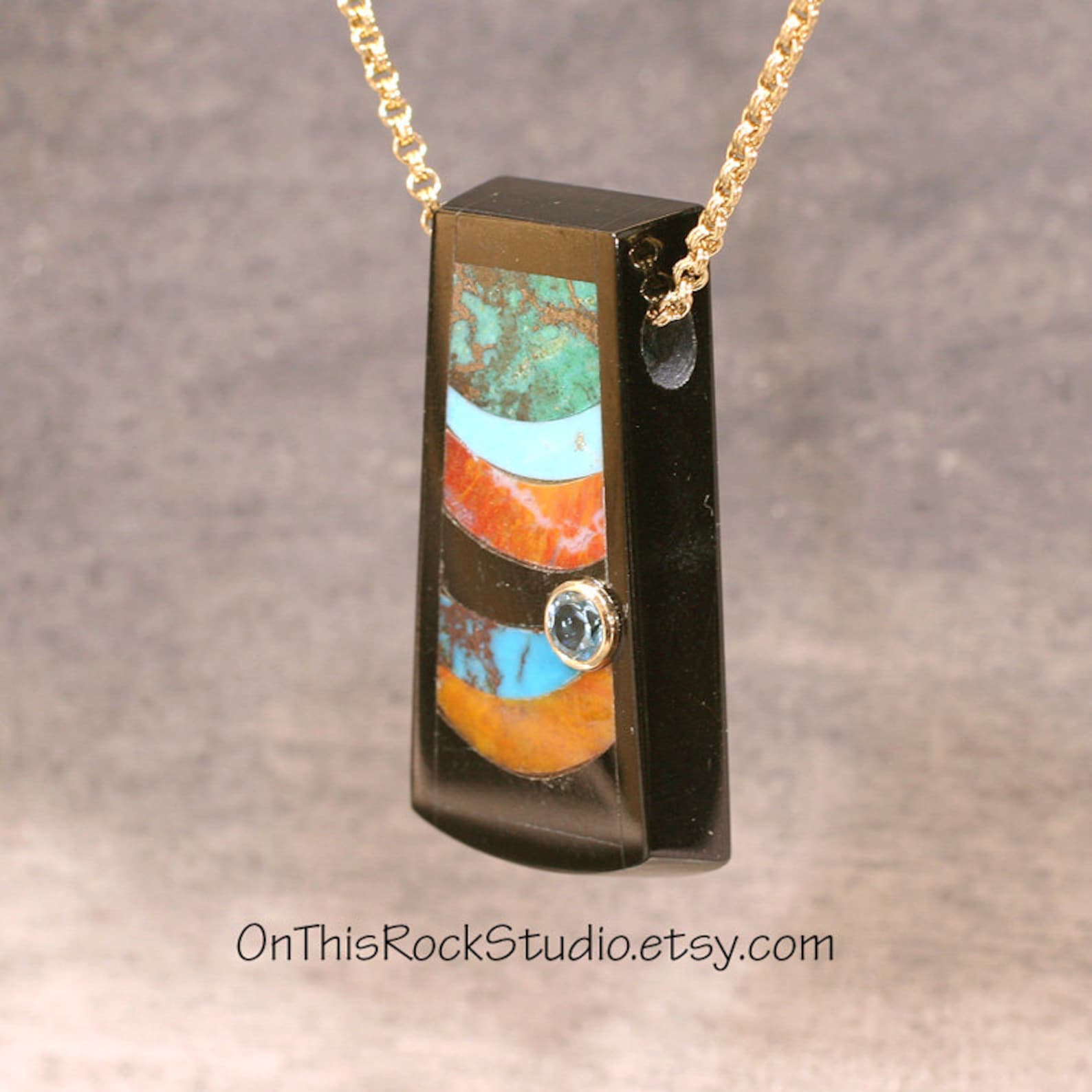 STONE PENDANT, Intarsia, Lapidary, Stone Cutting, Semi Precious Stone ...