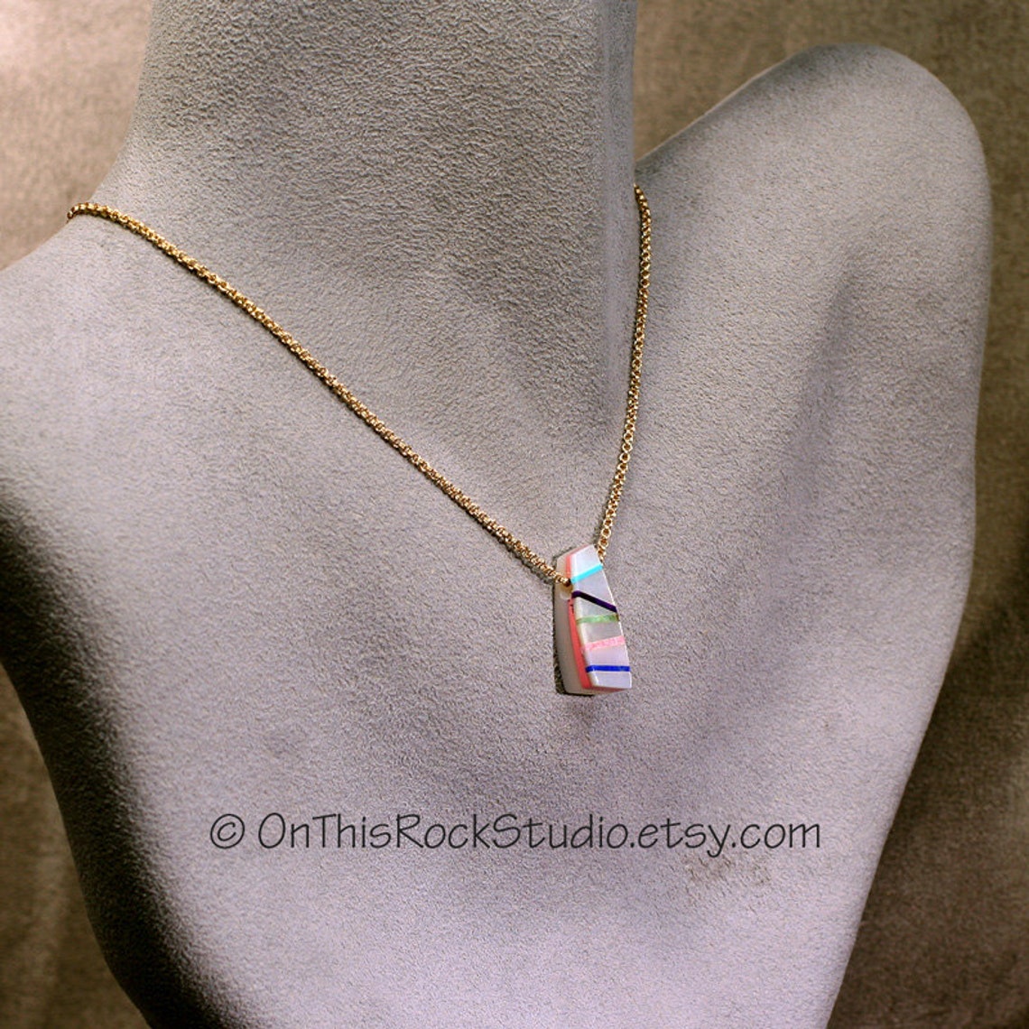 Mother of Pearl, Multi Stone Parti Inlay, Rock Intarsia, Lapidary ...
