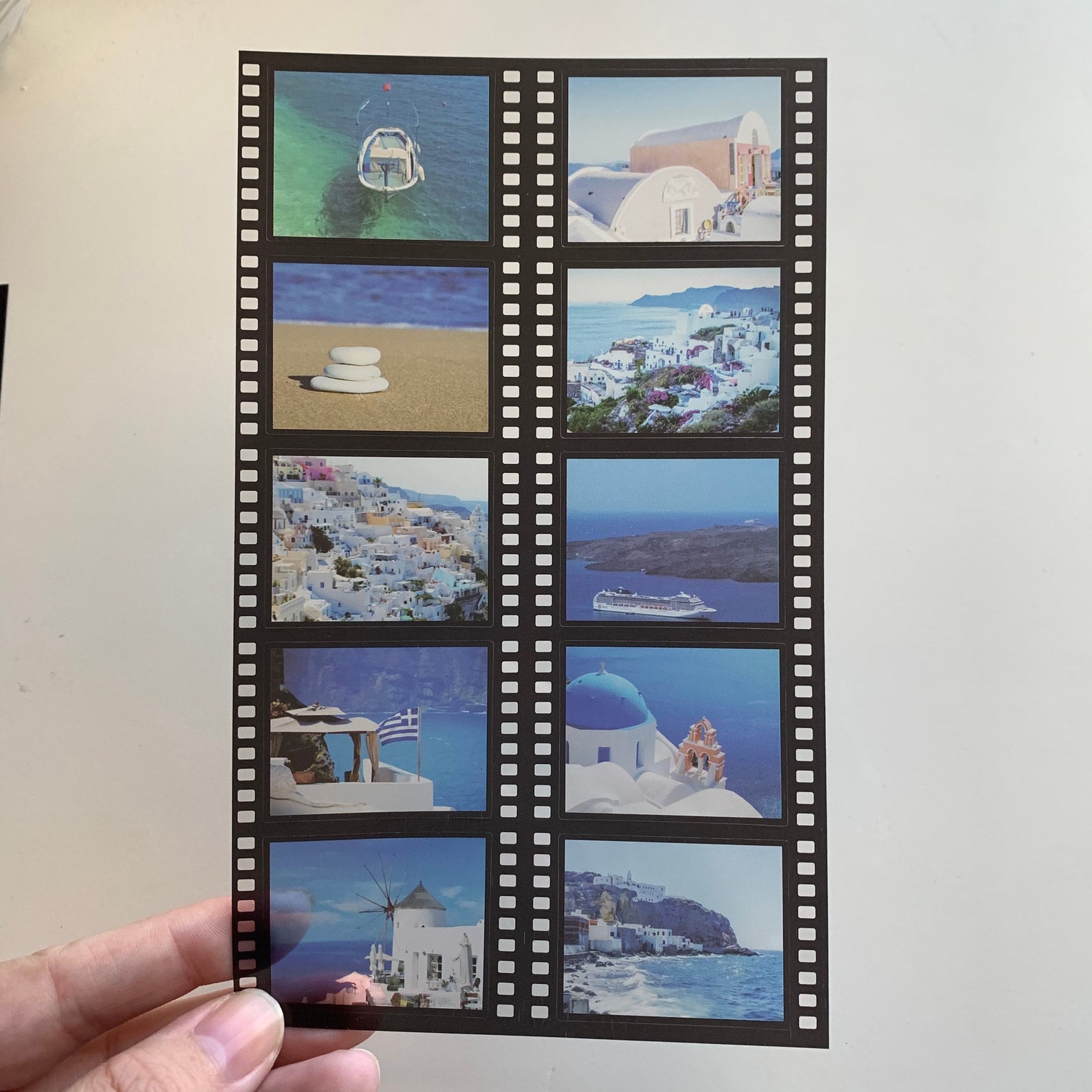 Film Strip Aesthetic Travel Planner Stickers Vision Board | Etsy