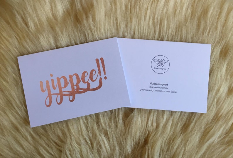 Copper Yippee Congratulations Well Done Engagement Card - Etsy