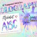 Holographic Digital Alphabet Clipart - Rainbow Alphabet Clip Art ...