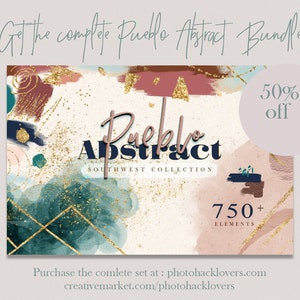 13 WATERCOLOR SHAPES Clipart Vol 2- Abstract Watercolor Clipart Png ...