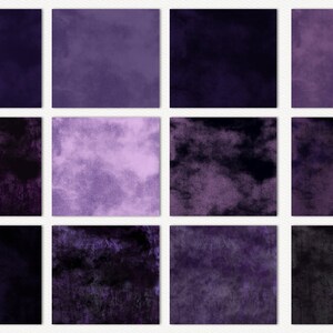 Purple Watercolor Digital Paper- Purple Watercolor Textures Watercolor ...