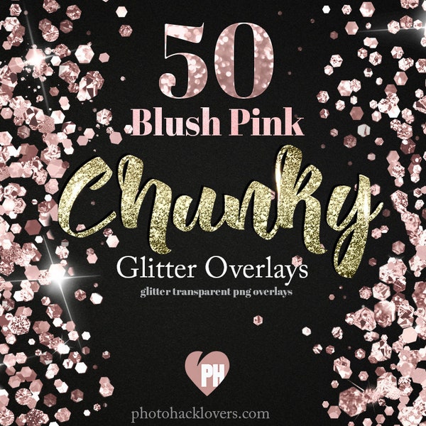 Pink Gold Glitter - Etsy