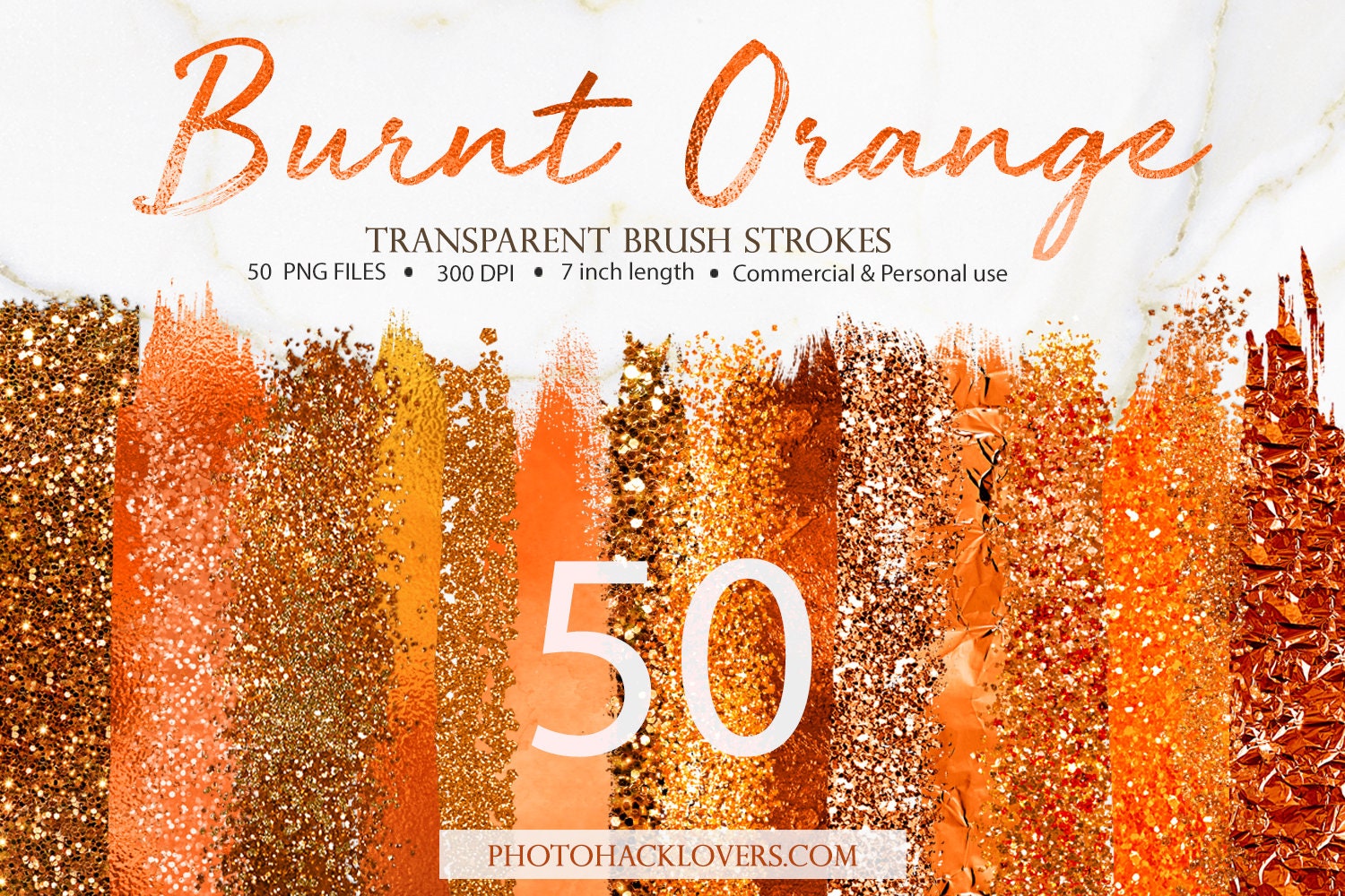 50 Burnt Orange Brush Stroke PNG Images With A Transparent | Etsy Canada