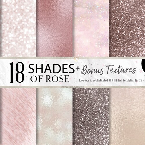 Rose Gold Dripping Glitter Digital Paper Glitter Backgrounds | Etsy