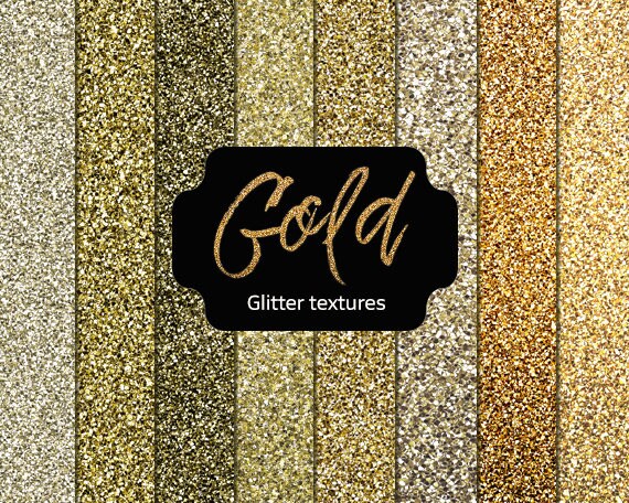 Gold Digital Papers DIGITAL PAPER GOLD Gold Foil Gold Foil | Etsy