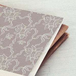 Burlap & Lace Digital Paper, Lace Pattern Lace Digital Paper Burlap ...