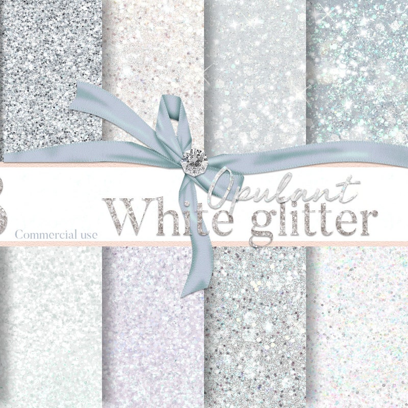 Glitter Digital Paper - Etsy