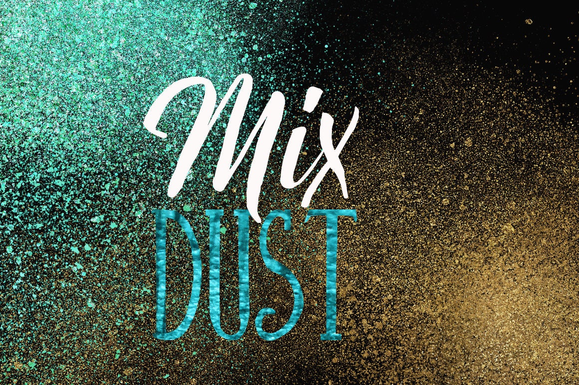 80 ROSE GOLD GLITTER dust overlays dust blowing glitter | Etsy