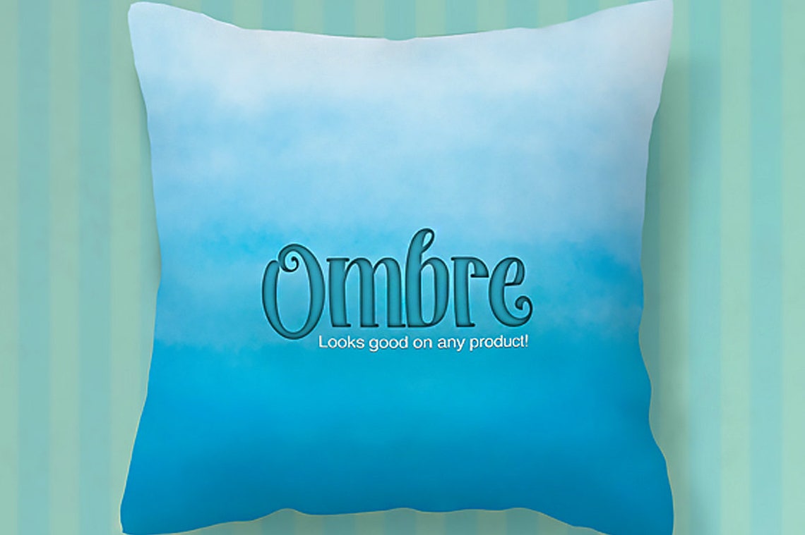 OCEAN OMBRE Digital Paper Blue Ombre Textures Glitter - Etsy