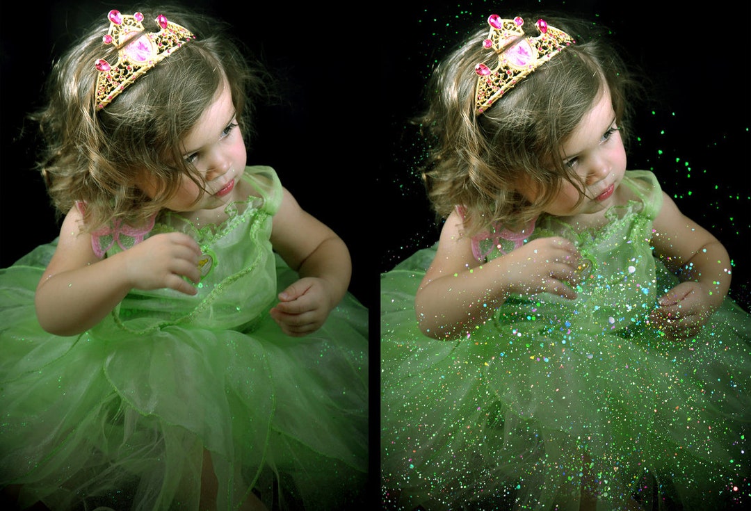 Magic Glitter Photoshop Overlays, Fairy Dust Photo Effects, Sparkle ...