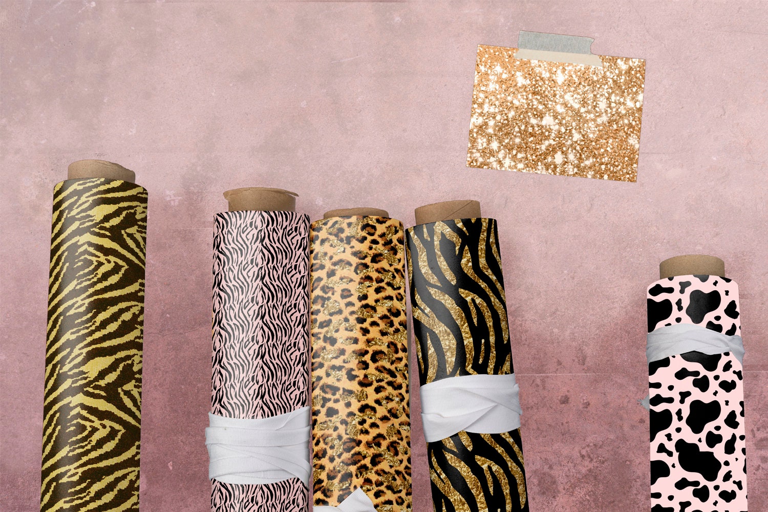 ANIMAL PRINT boujee Leopard Digital Paper 20 | Etsy