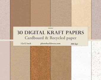 Brown Kraft Paper - Etsy