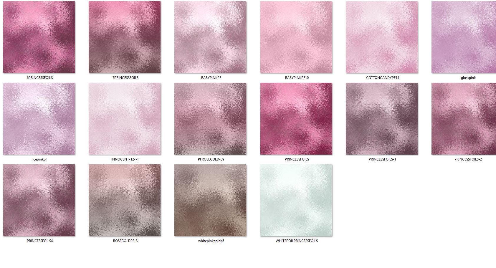 PINK FOILS Digital Paper Light Pink Foil Paper Scrapbook | Etsy